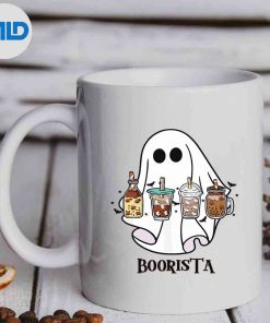 Boo Coffee SVG, Boorista Boo Coffee Halloween Spooky Ghost Coffee ...