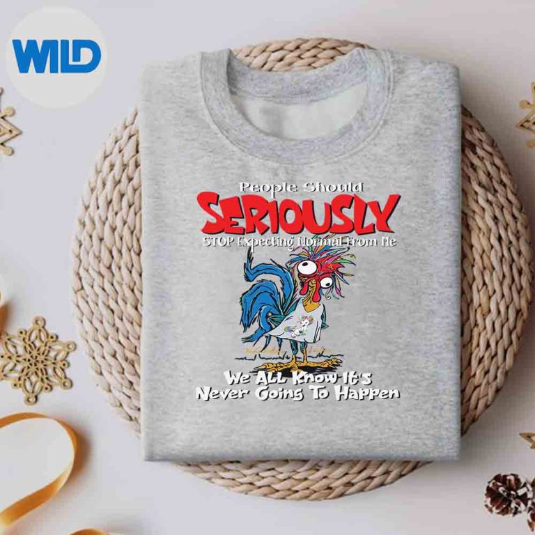 Normal Rooster SVG, Stop Expecting Me To Be Normal Rooster SVG Cut File ...