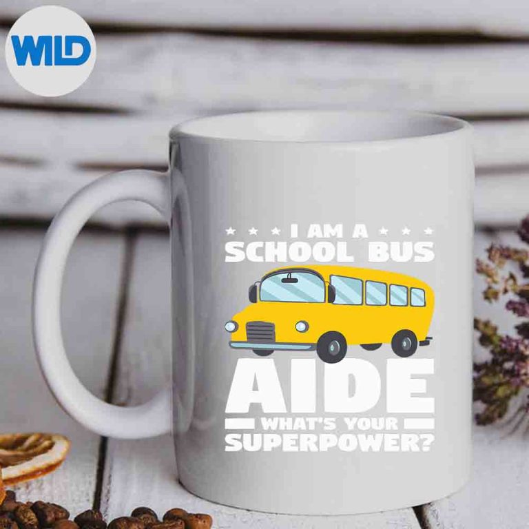 School Bus Aide SVG, I Am A School Bus Aide What's Your Superpower SVG ...