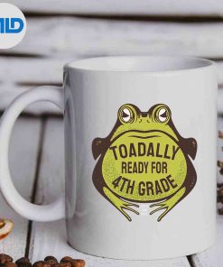 Toad Frog Pun SVG, Funny Toad Frog Pun Toadally Ready For Fourth Grade ...