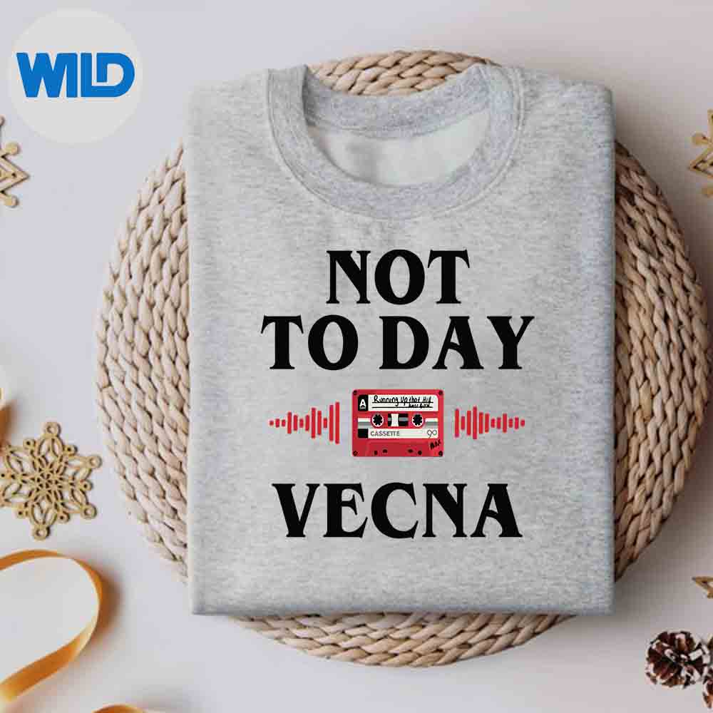 Not Today Vecna Cassette Stranger Things 4 SVG, Not Today Vecna SVG Cut ...