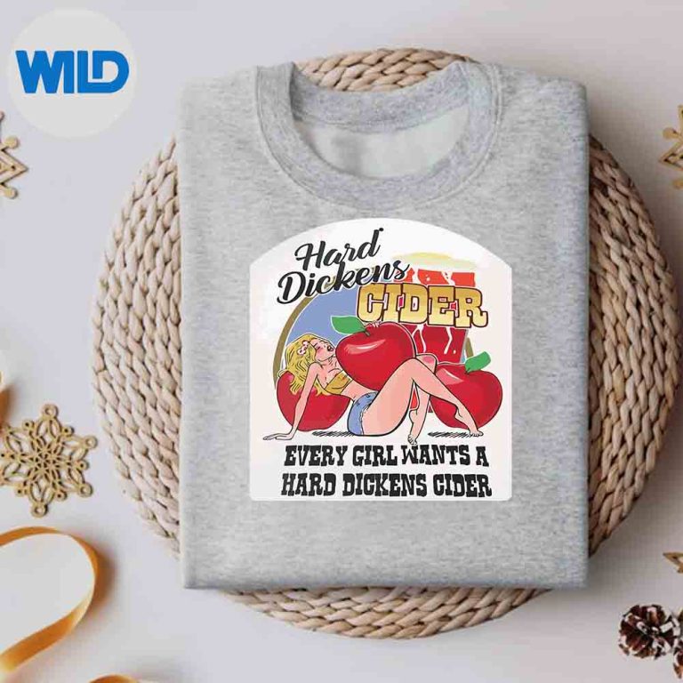 Hard Dickens Cider Funny Vintage SVG, Hard Dickens Cider SVG Cut File ...