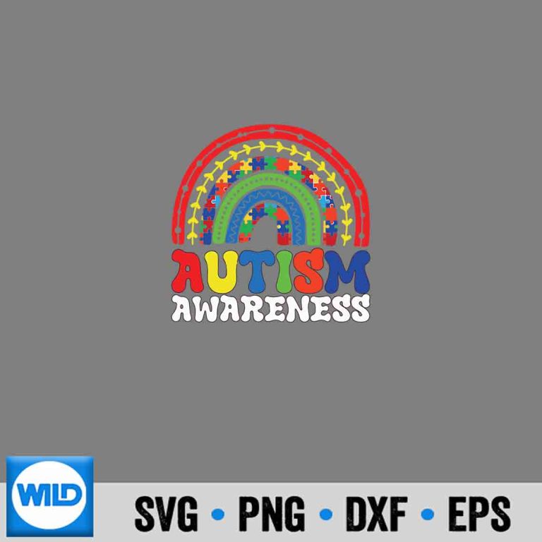 Autism Mom SVG, Autism Awareness Puzzle World Autistic Support SVG ...
