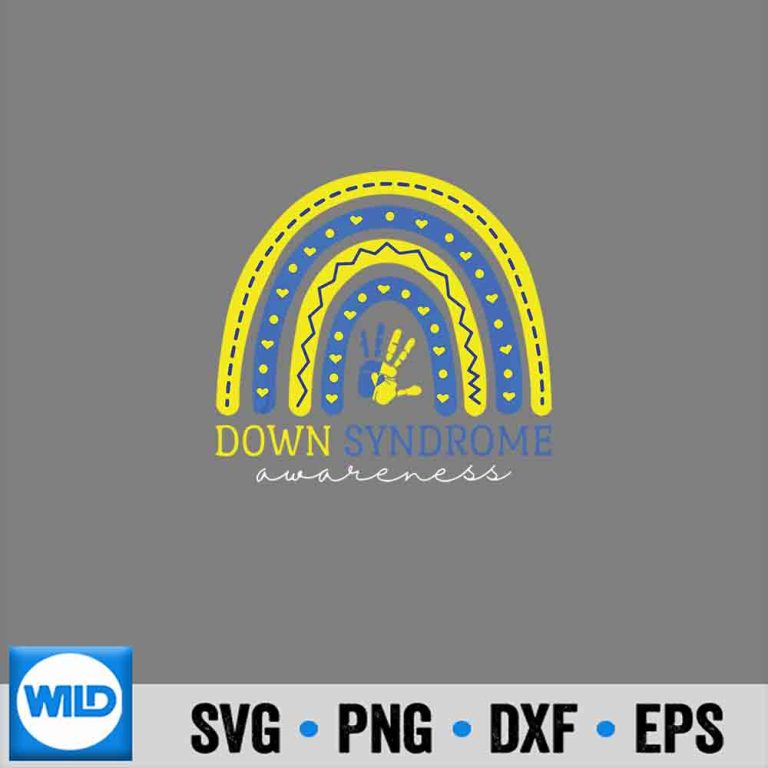 Down Syndrome SVG, Down Syndrome Awareness World Down Syndrome Day SVG - WildSvg