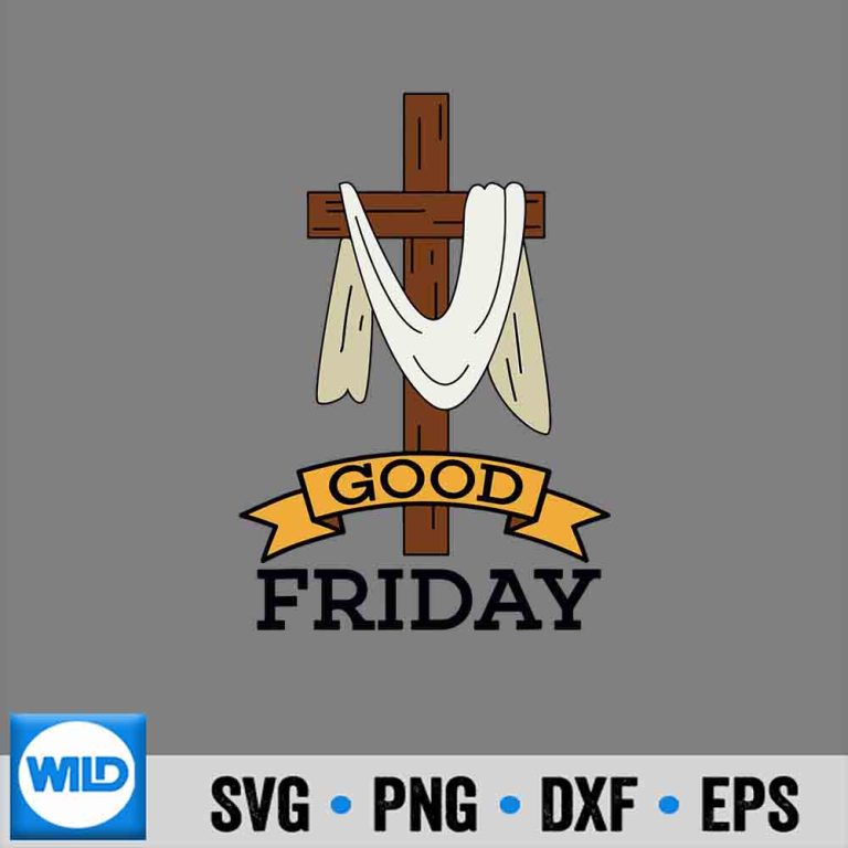 Good Friday SVG, Good Friday Cute Fasting And Penance Cute Sad SVG ...