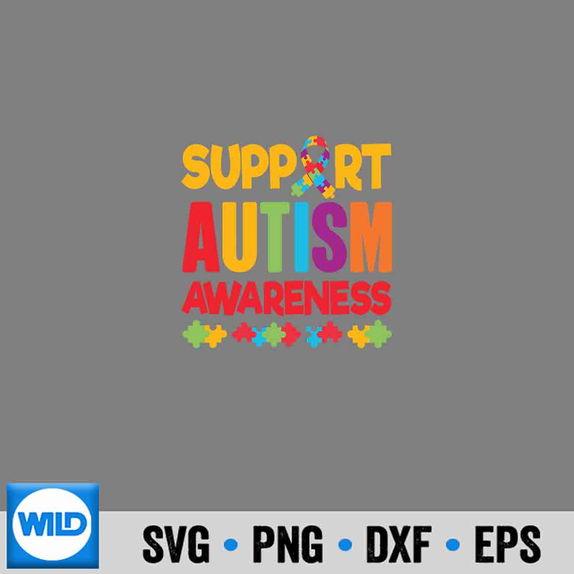 Autism Awareness SVG, Support Autism Awareness Autism Awareness SVG ...