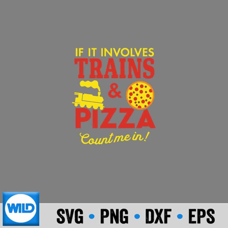 Autism Dad SVG, Trains And Pizza Autism Awareness SVG - WildSvg