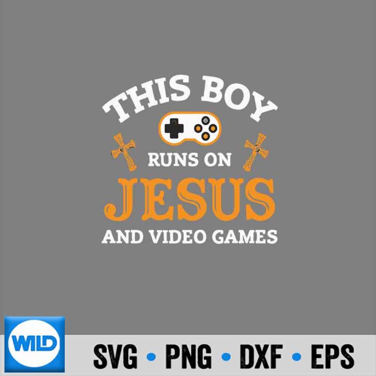 Video Games SVG, Video Games Gamer Gaming Jesus Religion Christian SVG ...