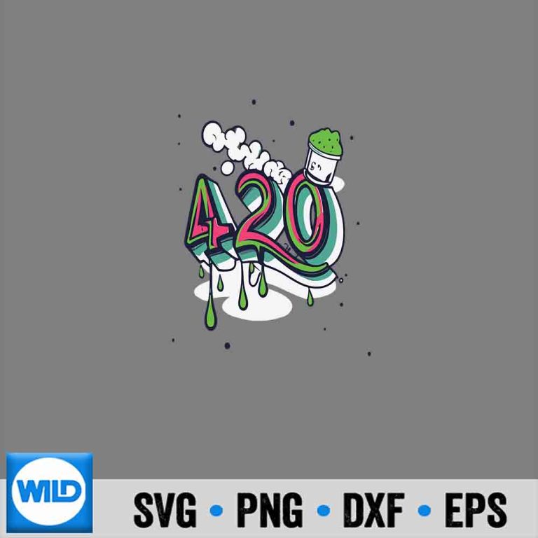 420 SVG, 420 Cannabis Culture Stoner Weed SVG - WildSvg