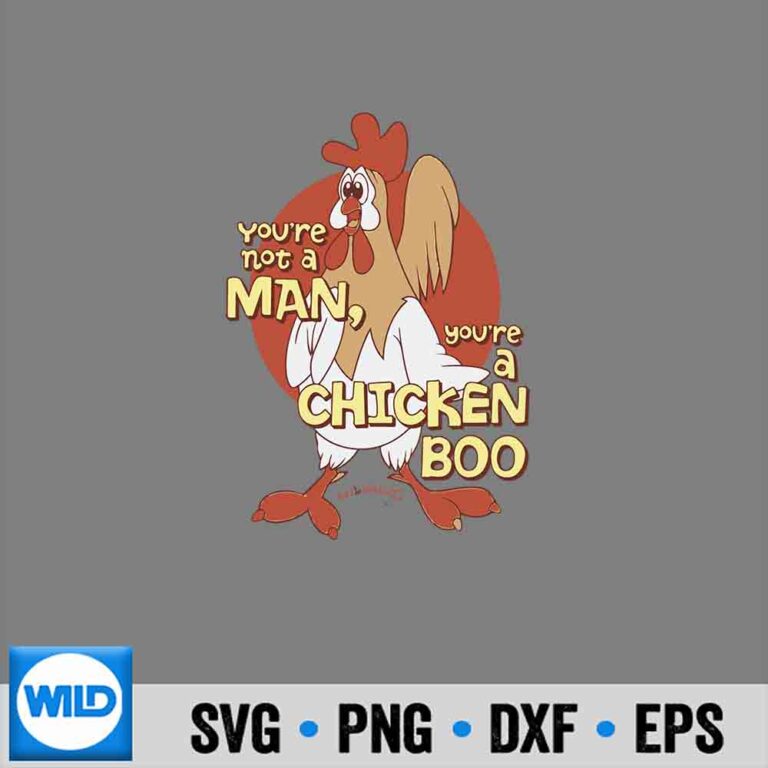 Chicken SVG, Animaniacs Chicken Boo Vintage SVG - WildSvg