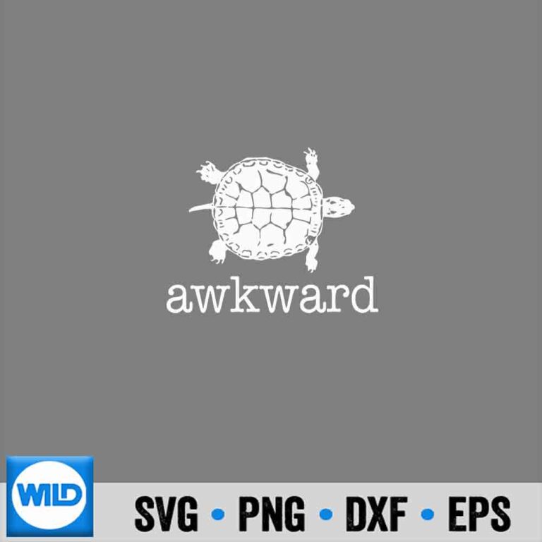 Turtle SVG, Awkward Turtle Vintage SVG - WildSvg