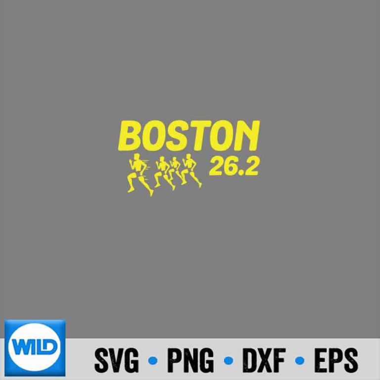 Boston Marathon SVG, Boston Miles Running Marathon Friend Support SVG ...