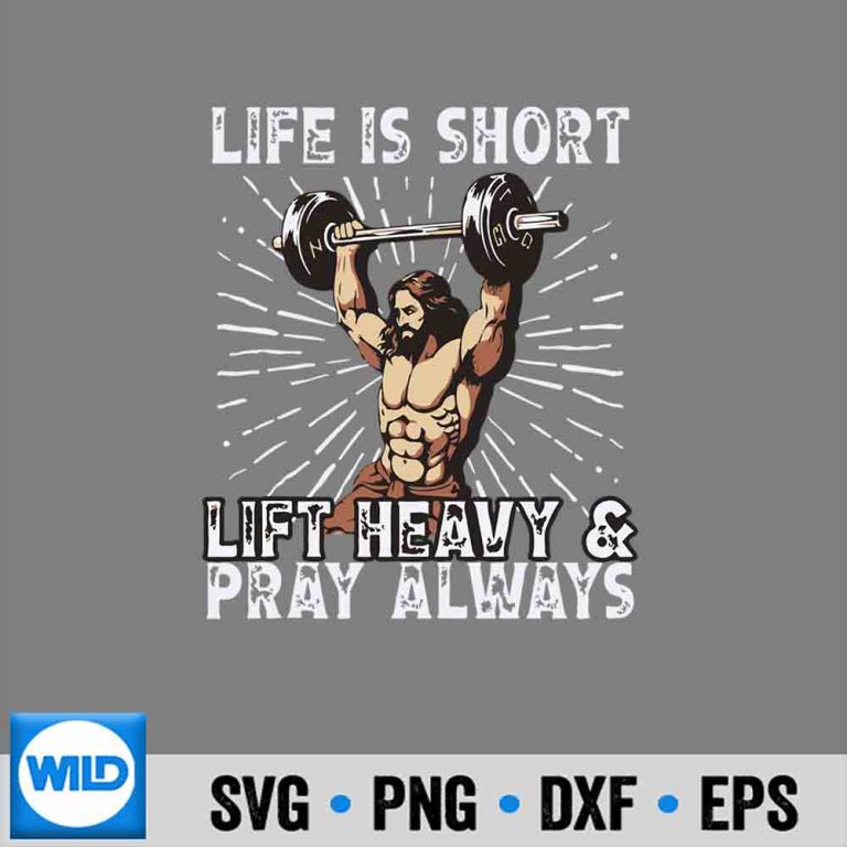 Gym SVG, Gym Instructor Christian Beliefs Bodybuilding Jesus Christ SVG ...