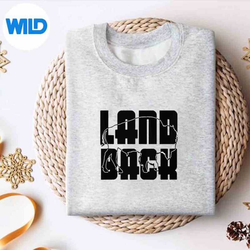 Bison SVG, Land Back Movement Vintage SVG - WildSvg