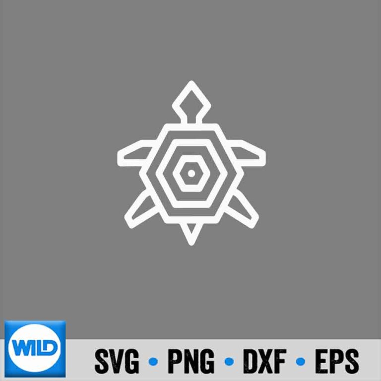 Turtle SVG, Native American Turtle Vintage SVG - WildSvg