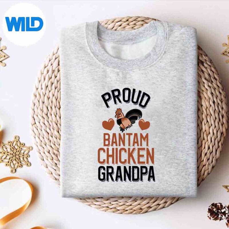 Chicken SVG, Proud Dutch Bantam Chicken Grandpa Cute Bantam Chicken SVG ...