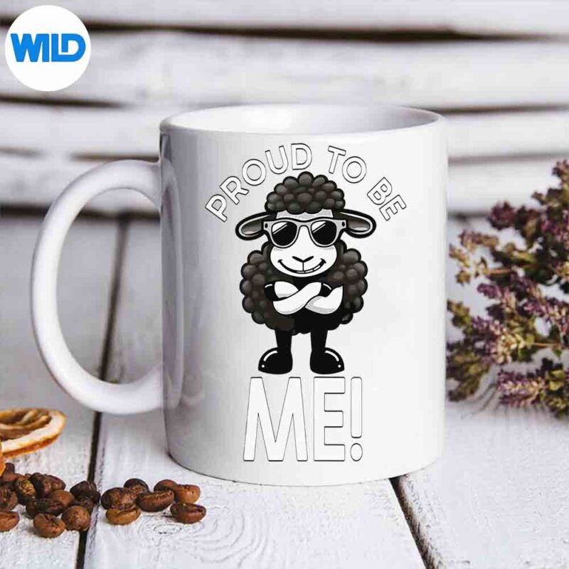 Sheep SVG, Proud To Be The Outcast Black Sheep Of The Family SVG - WildSvg