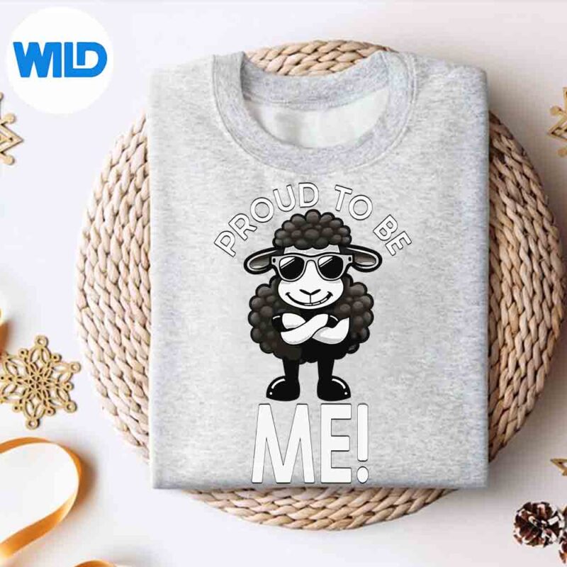 Sheep SVG, Proud To Be The Outcast Black Sheep Of The Family SVG - WildSvg