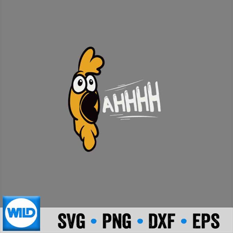 Chicken SVG, Rubber Chicken Costume Ahhhh Toy Rubber Chicken SVG - WildSvg