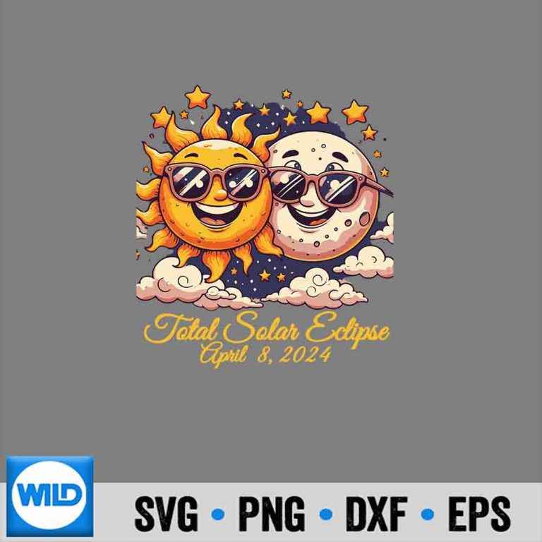 Eclipse SVG, Total Solar Eclipse Chase Sun Is Getting Mooned SVG - WildSvg