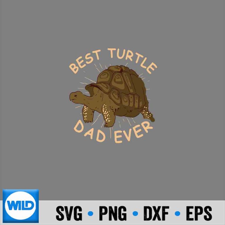 Turtle SVG, Turtle Animal Dad Ocean Father Sea Turtle Dad SVG - WildSvg