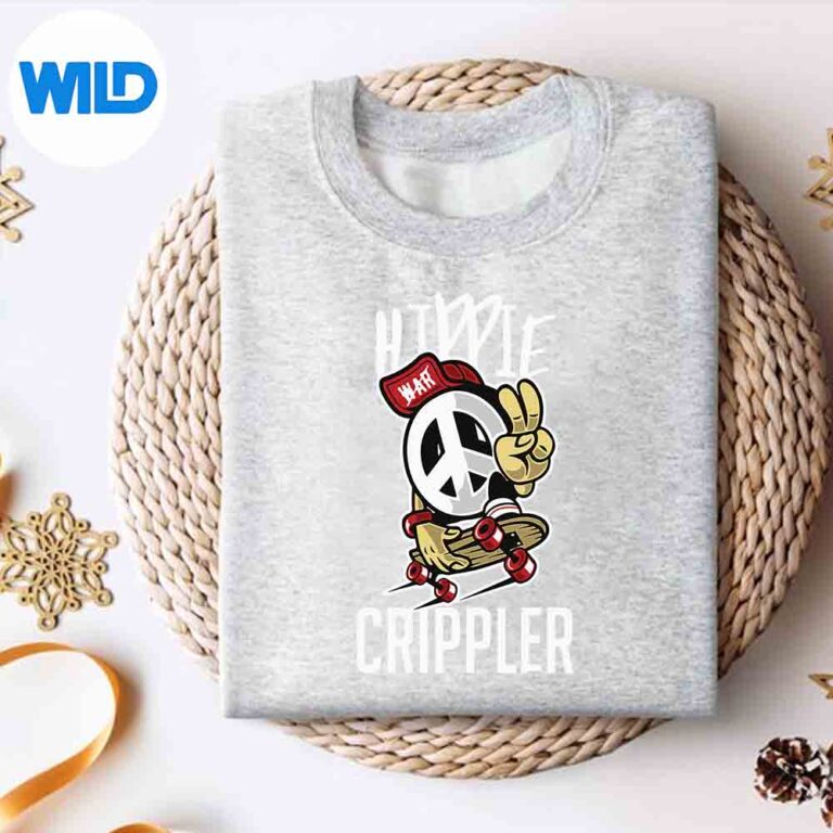 Hippie SVG, Weed Strain Cartoon Characters Hippie Crippler SVG - WildSvg