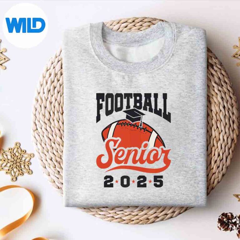 Senior 2025 SVG, Class Of 2025 Football Senior Graduation Grad Graduate ...