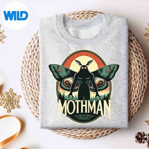 Cryptid SVG, Cryptid Vintage Mothman Folklore Vintage SVG - WildSvg