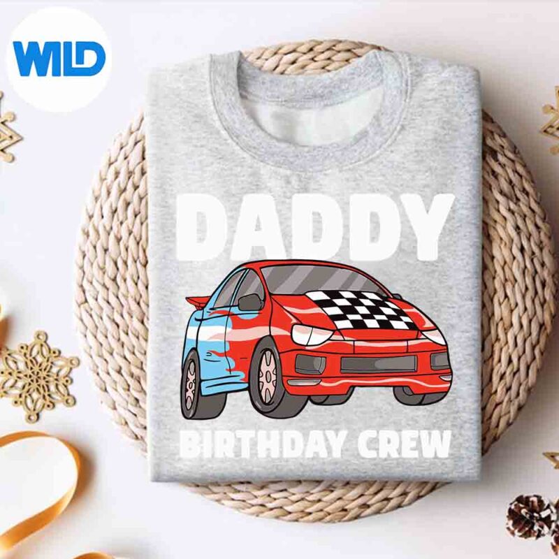 Daddy SVG, Daddy Crew Race Car Racing Car Driver Papa Dad SVG - WildSvg