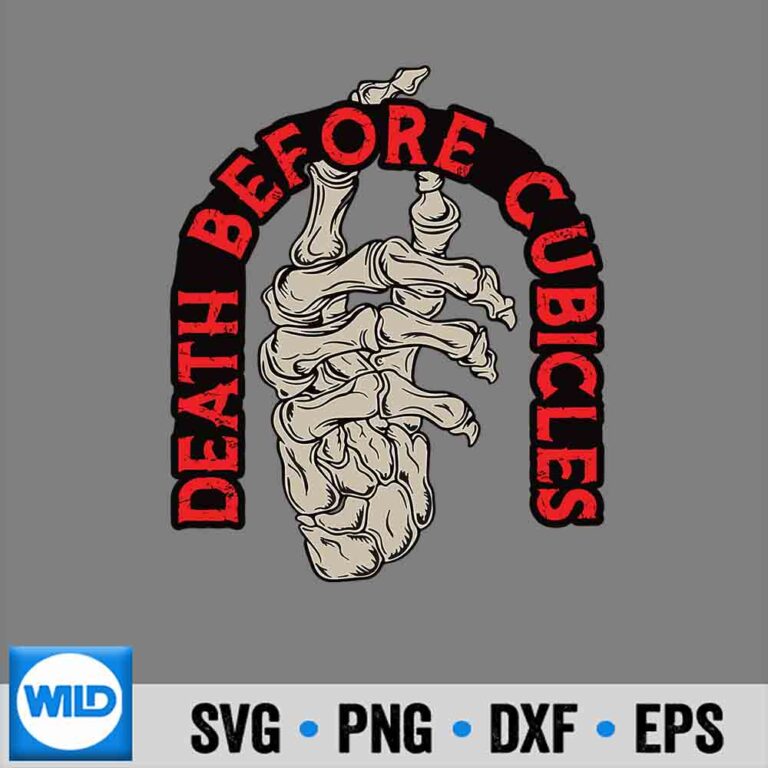 Death SVG, Death Before Cubicles Vintage SVG - WildSvg