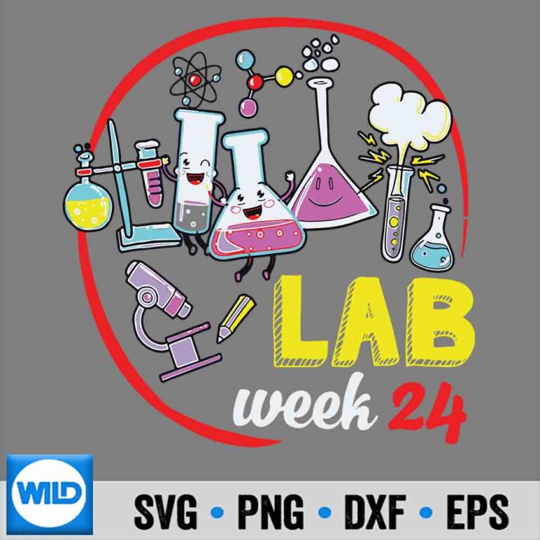 Scientist Lab Week SVG, Lab Week Lab Life Medical Laboratory SVG - WildSvg