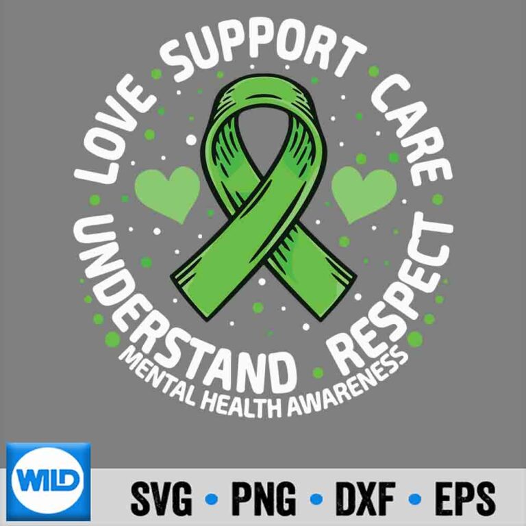 Mental Health SVG, Mental Health Family Support Greental Health ...