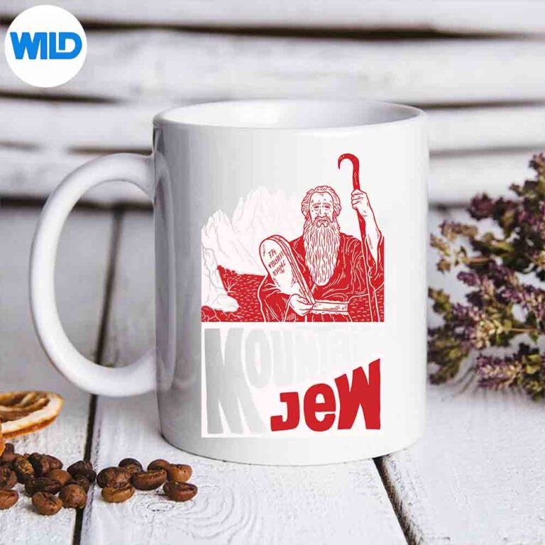 Mountain SVG, Mountain Jew Moses Ten Commandments Pun SVG - WildSvg