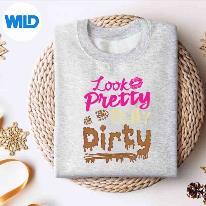 Mud SVG, Mud Run Princess Look Pretty Play Dirty Team Girls Atv SVG ...