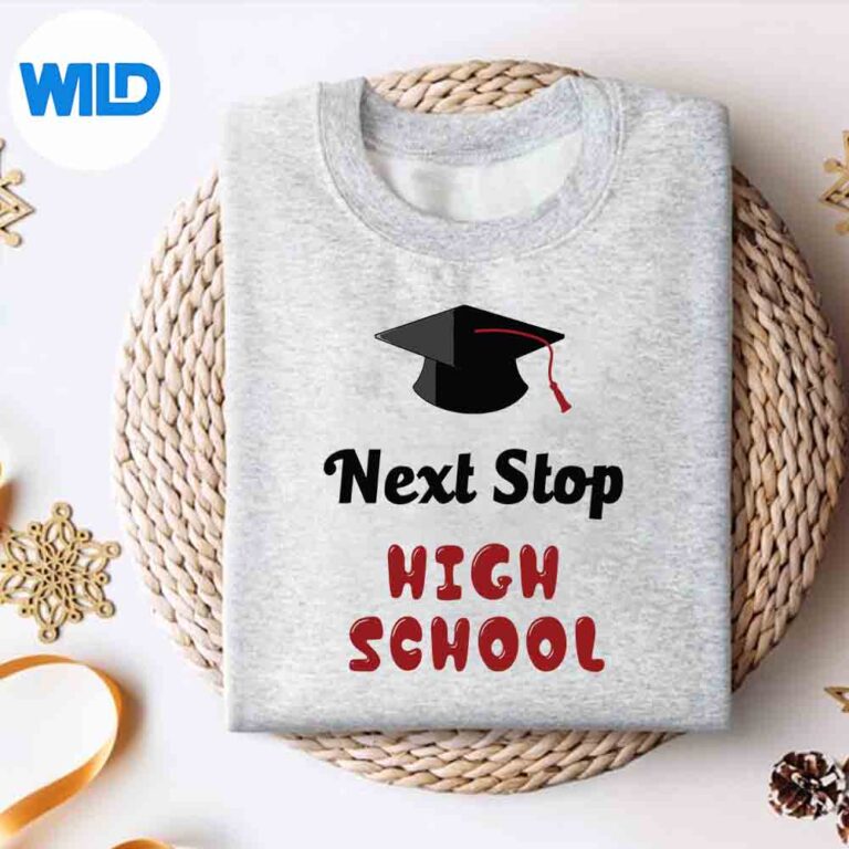 Graduation SVG, Next Stop High School Graduation SVG - WildSvg