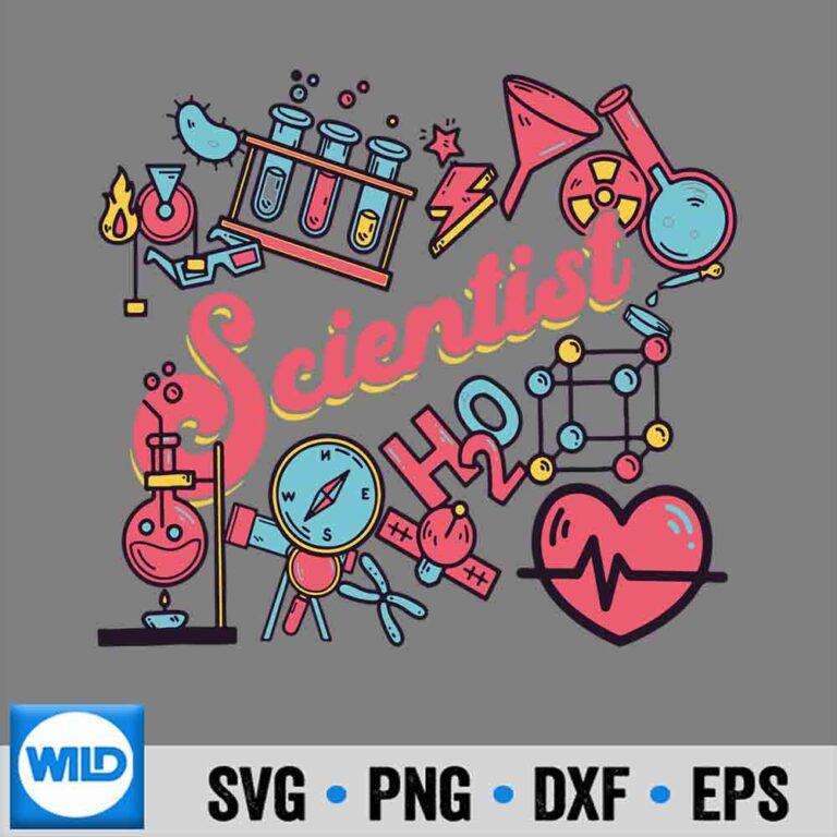 Scientist Lab Week SVG, Pink Lab Week Lab Is Everything Scientist SVG ...