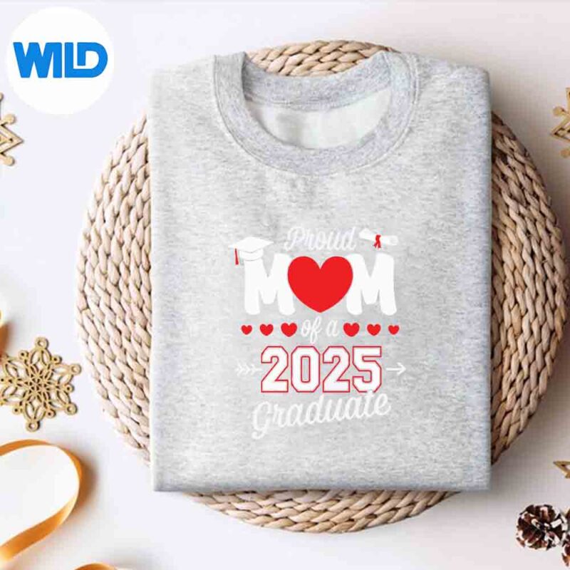 Senior 2025 SVG, Proud Mom Of A Class Of 2025 Graduate Senior 25 ...