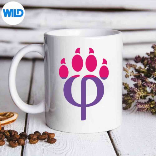 Bisexual SVG, Bisexual Furry Pride Fandom Paw Phipaw SVG - WildSvg