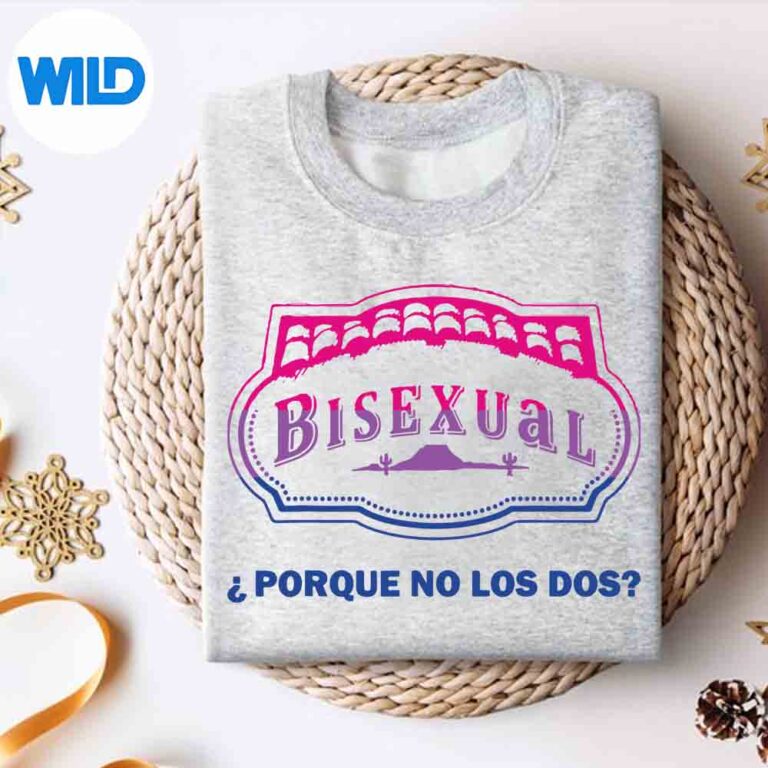 Bisexual SVG, Bisexual Porque No Los Dos SVG - WildSvg
