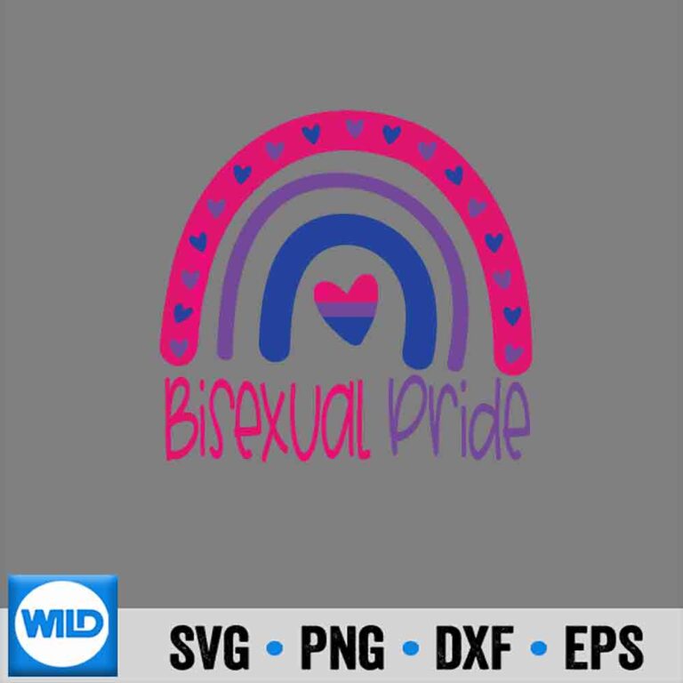Bisexual SVG, Bisexual Pride Flag Lgbtq Vintage SVG - WildSvg