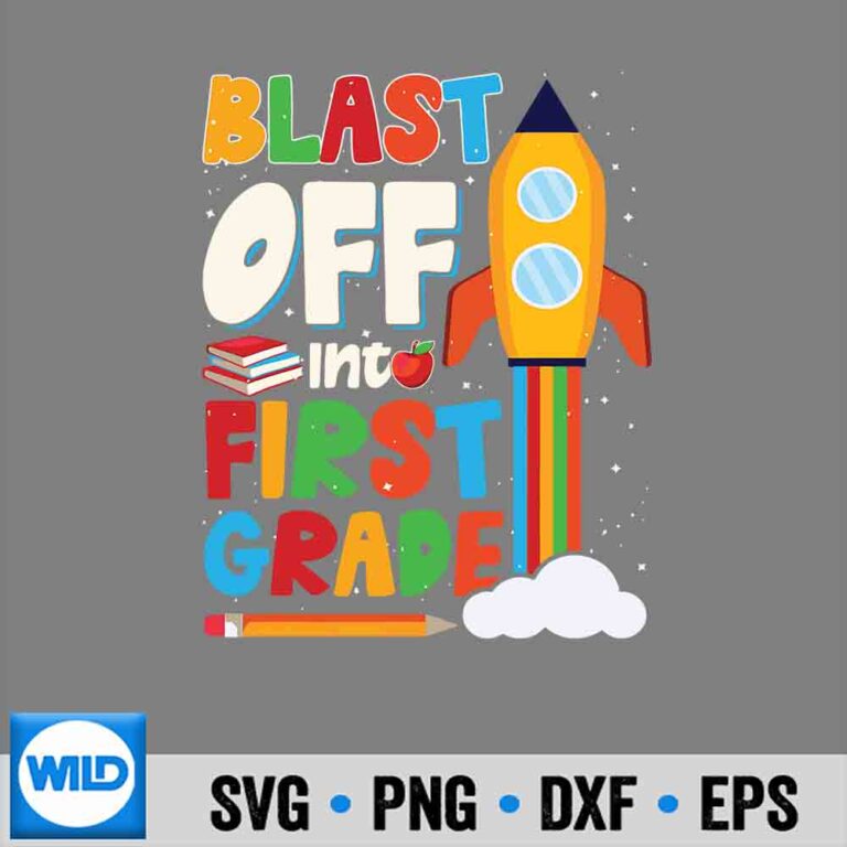 First Grade SVG, Cute So Long Kindergarten Look Out First Grade Here I ...