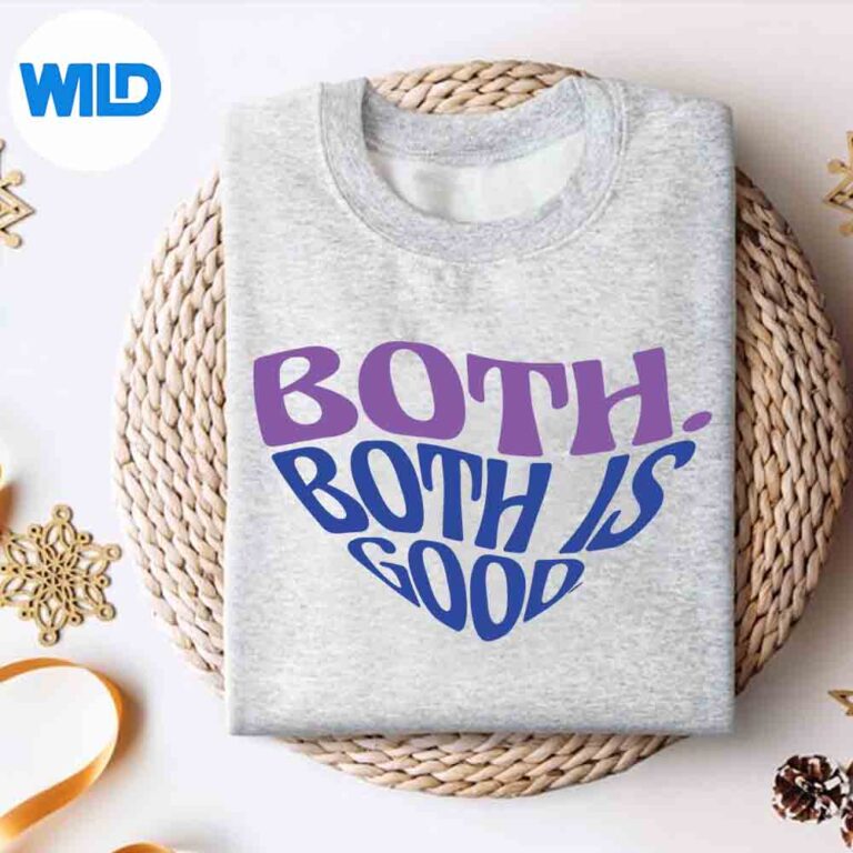 Bisexual SVG, Both Both Both Is Good Bi Bisexual Pride SVG - WildSvg