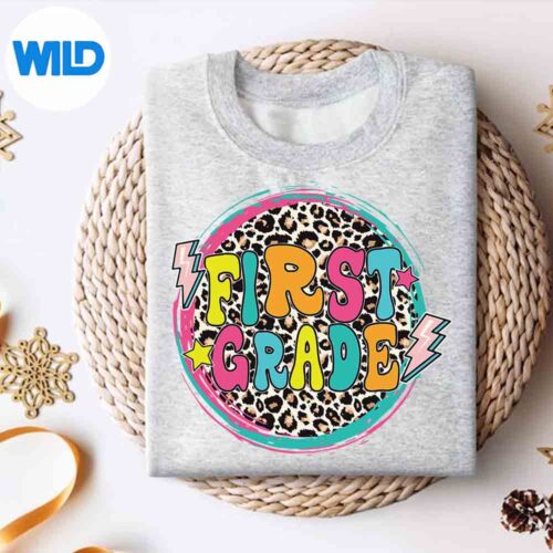 First Grade SVG, First Day Of School First Grade Squad Grade Teacher ...