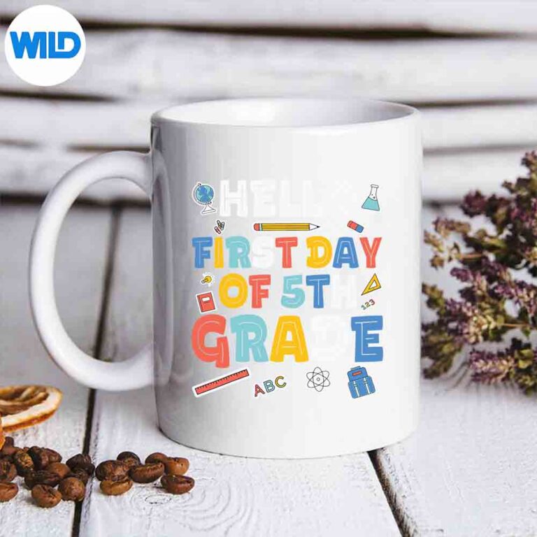 First Day SVG, Hello First Day Of Grade Back To School SVG - WildSvg