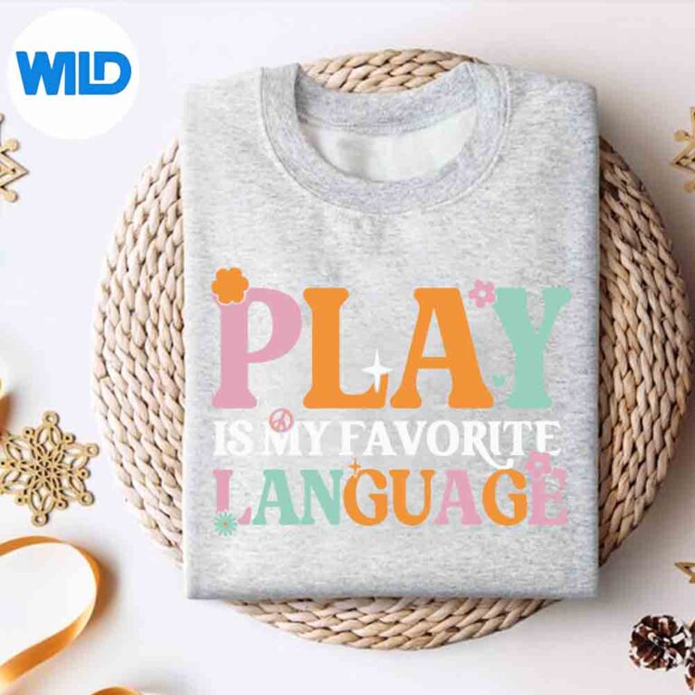 Speech SVG, Play Is My Favorite Language Pediatric Speech Therapy Slp ...