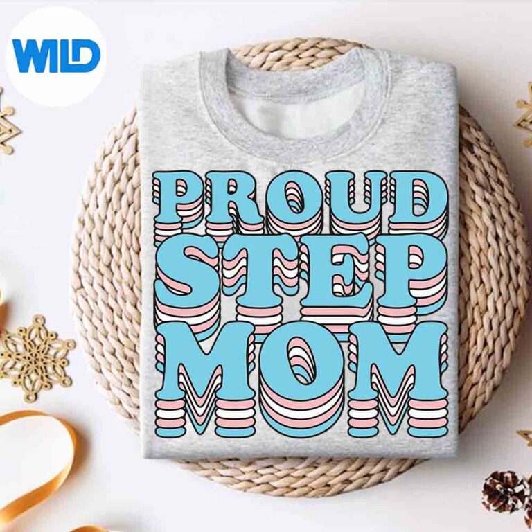 Transgender SVG, Transgender Pride Step Mother Stepmom Proud Trans ...