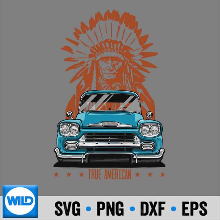Apache SVG, Apache Pickup Truck Vintage SVG - WildSvg