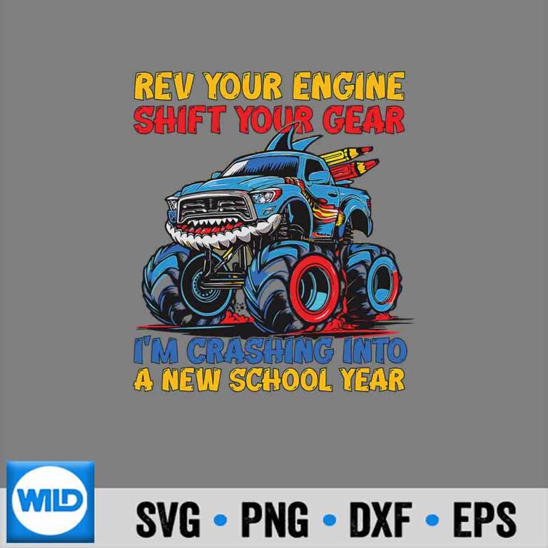 Back To School SVG, Back To School Prek Monster Truck First Day School ...