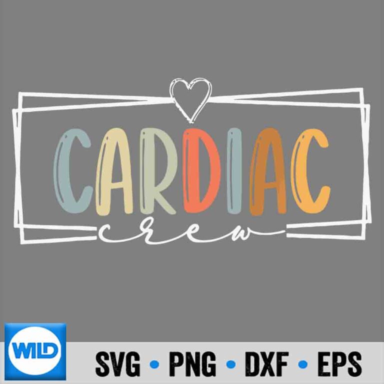Nurse SVG, Cardiac Crew Cardiology Nurse Cardiologist Nurse SVG - WildSvg