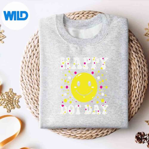 Dot Day SVG, Happy International Dot Day Cute Polka Dot Smiling Face ...